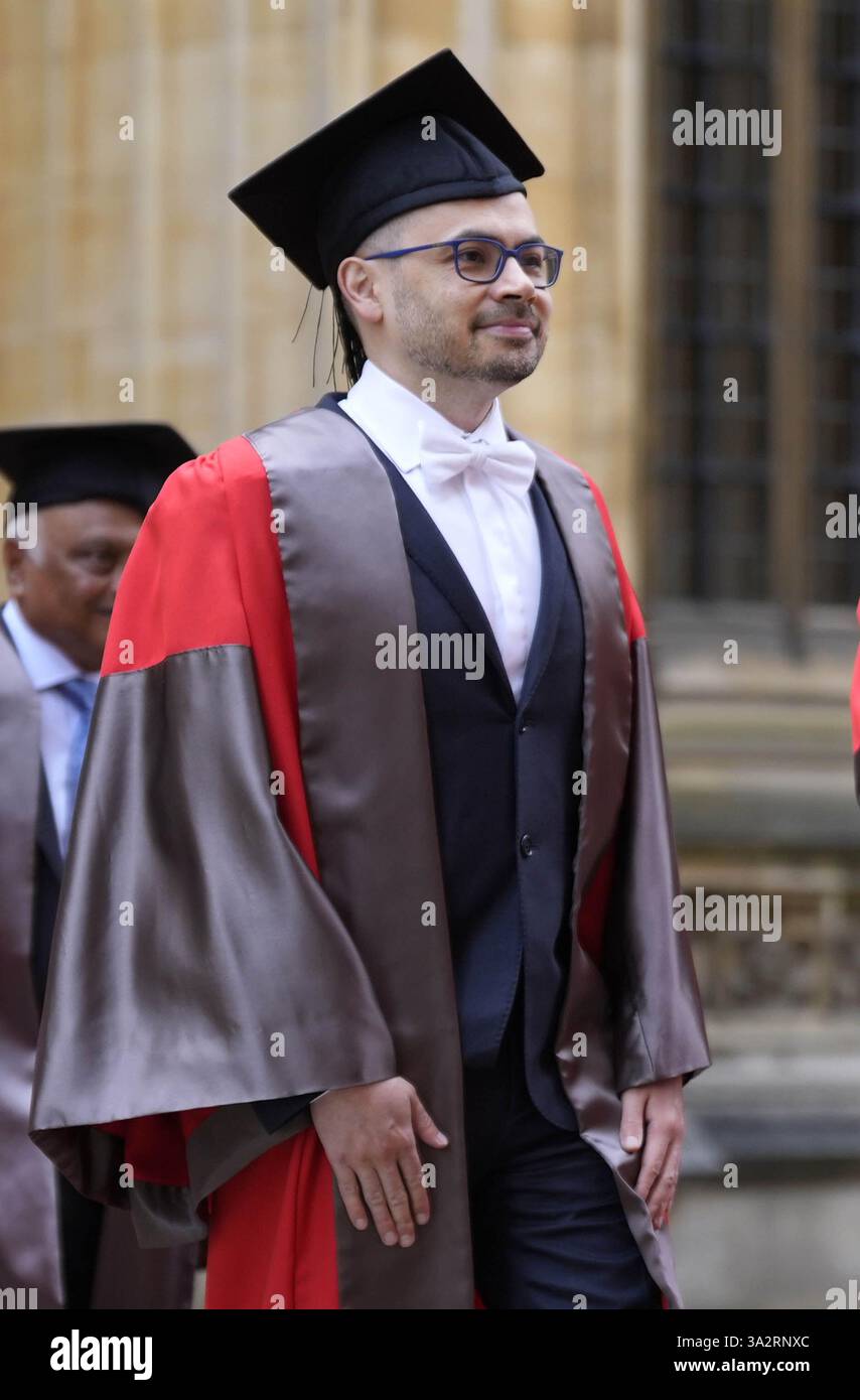 File photo dated 19/06/24 of Sir Demis Hassabis ahead of receiving an ...
