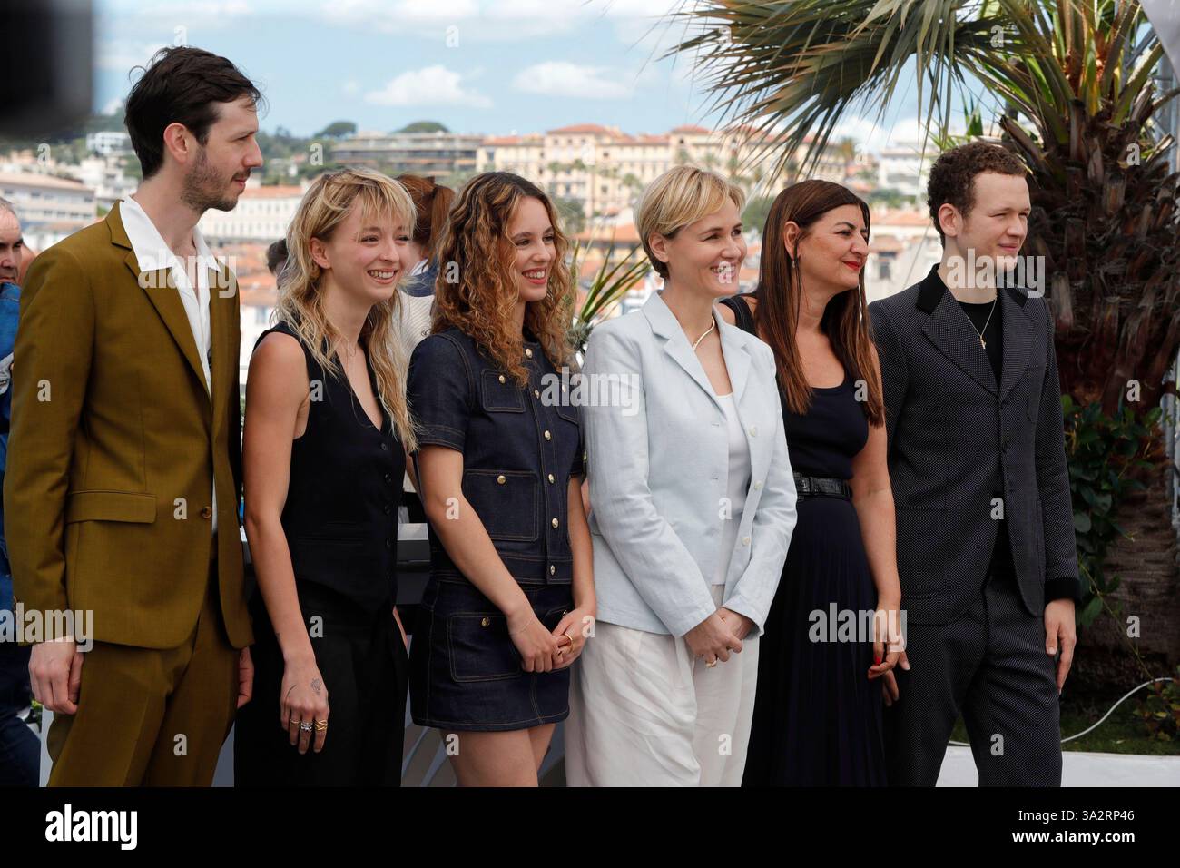 CANNES, FRANCE - MAY 17: Richard Sears, Eva Galmel, Tess Barthelemy ...