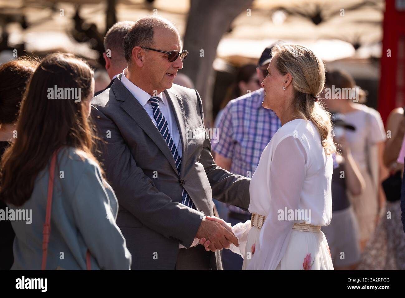 The Duchess with Peter Caruana Galizia of the Caruana Galizia Family ...