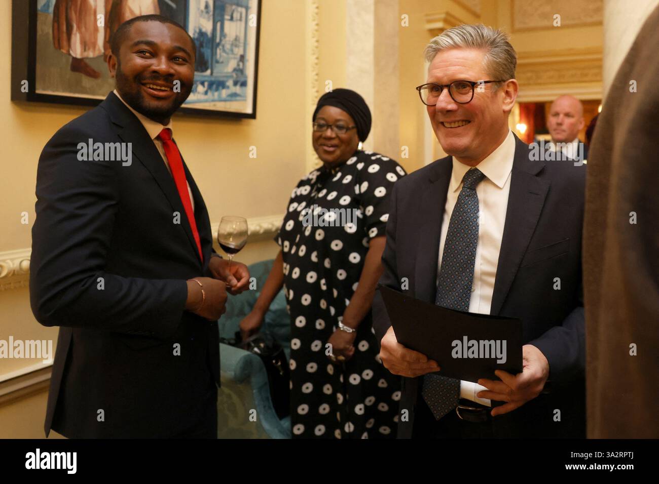 Prime Minister Sir Keir Starmer during a reception to celebrate Black ...