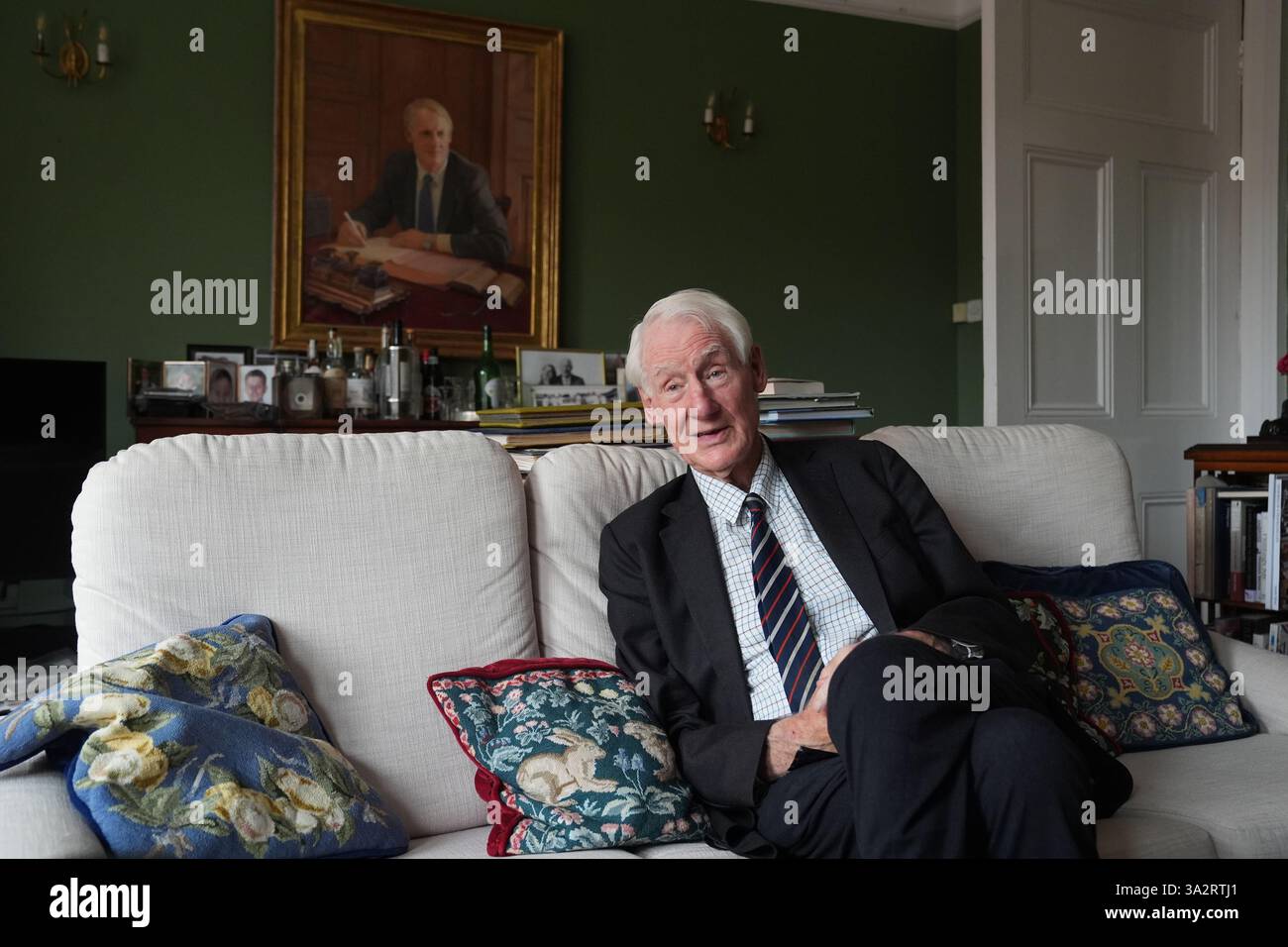 Lord Robin Butler speaking to the PA news agency in London, ahead of ...