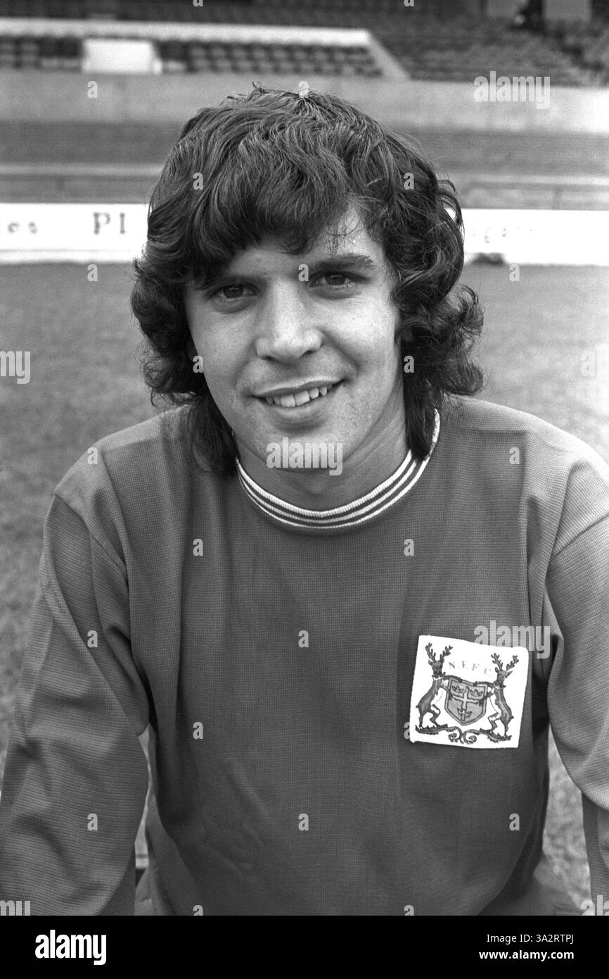 File photo dated 30-11-1971 of A portrait of Nottingham Forest's Peter ...