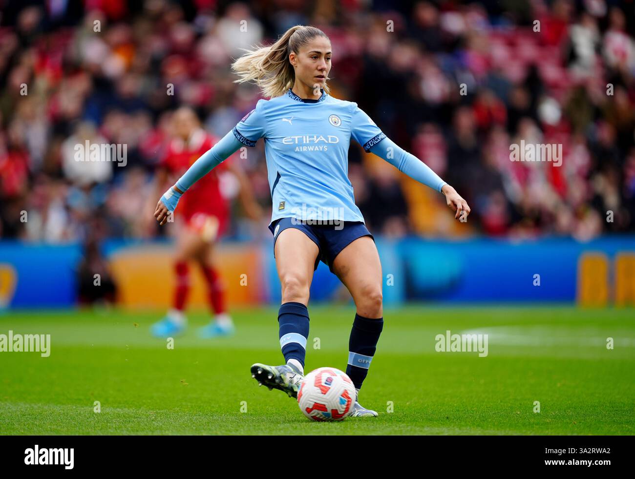 Manchester City's Laia Aleixandri during the Barclays Women's Super ...