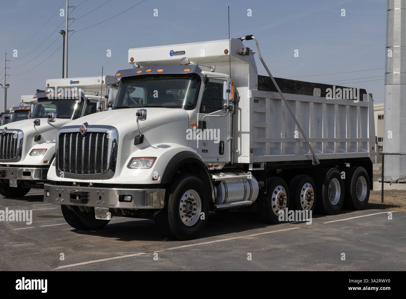 Indianapolis - March 12, 2025: Navistar International Semi Tractor ...