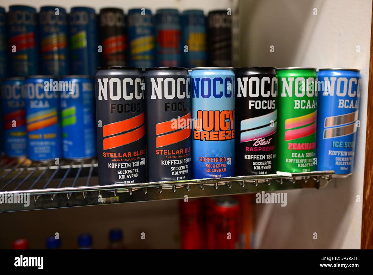 Vinslöv, Skåne, Sweden. March 13 2025. Small convenience store on the ...