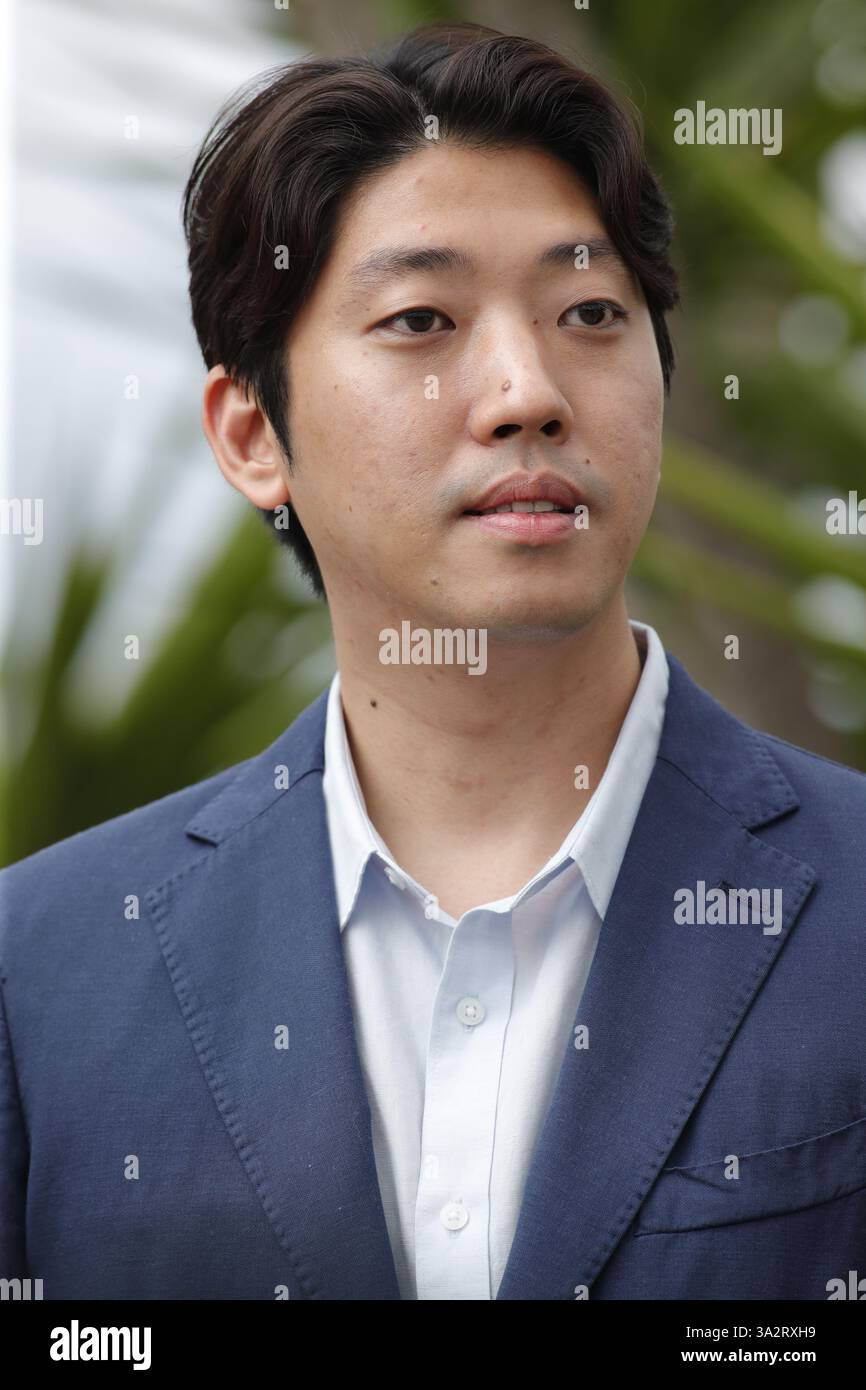 South Korean actor Kim Chang-Hoon at Cannes Film Festival 2023. Photocall of the film Hwa-Ran ...