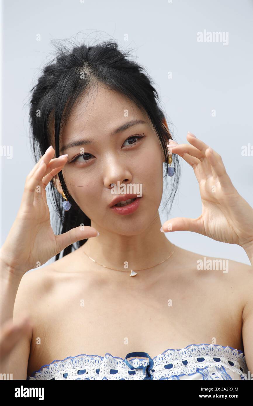 South Korean actress Hyoung Seo Kim at Cannes Film Festival 2023 ...