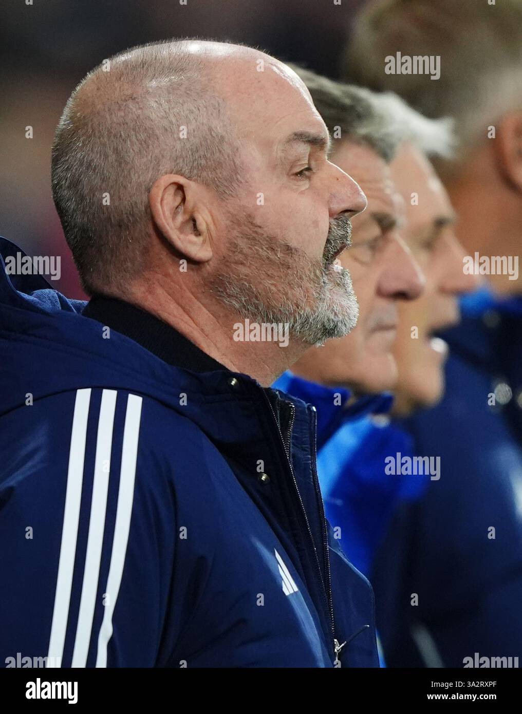 Scotland manager Steve Clarke ahead of the UEFA Nations League Group A1 ...