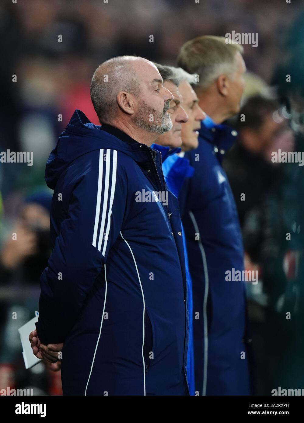 Scotland manager Steve Clarke ahead of the UEFA Nations League Group A1 ...