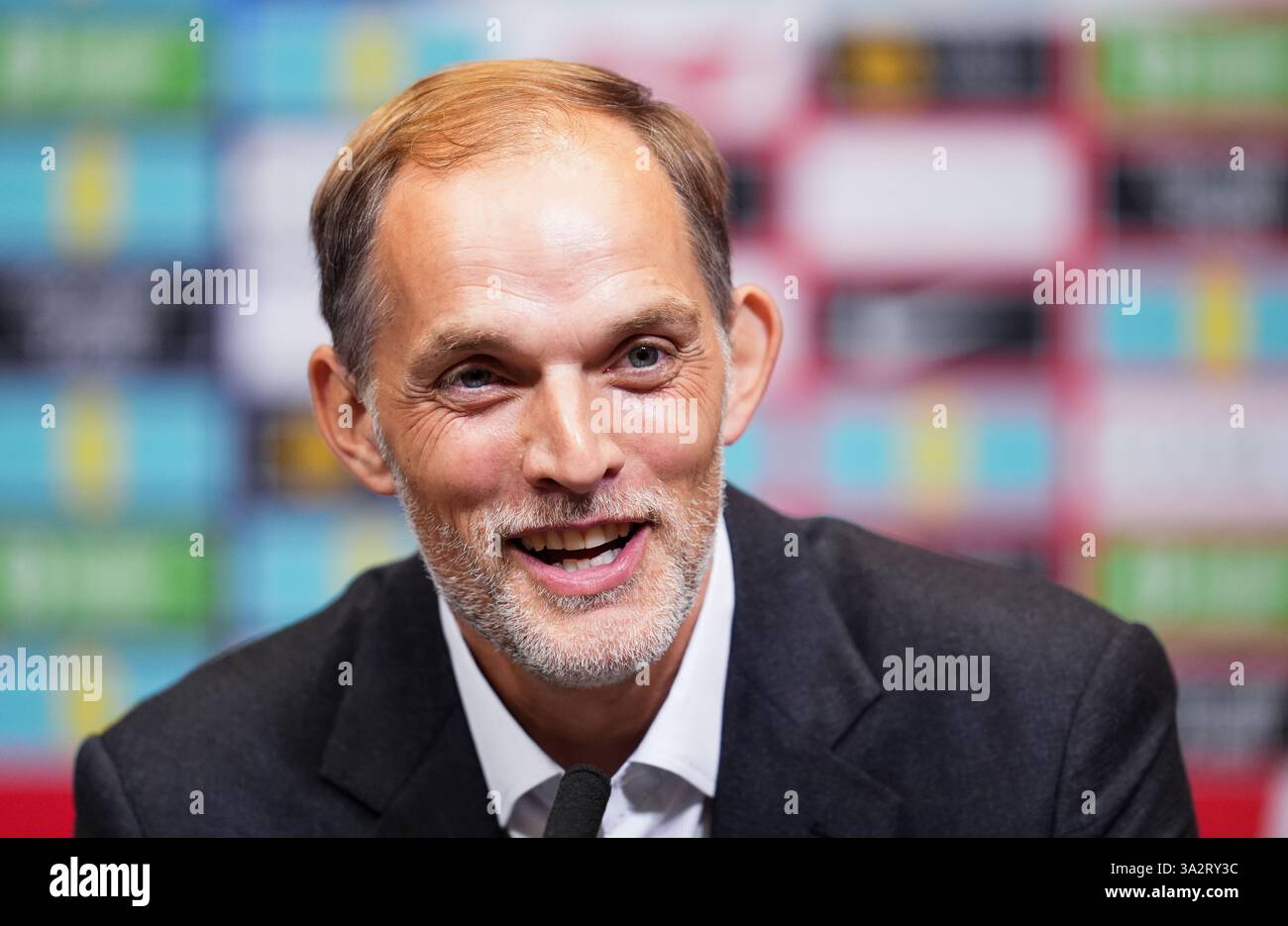 Newly appointed England head coach Thomas Tuchel during a press ...