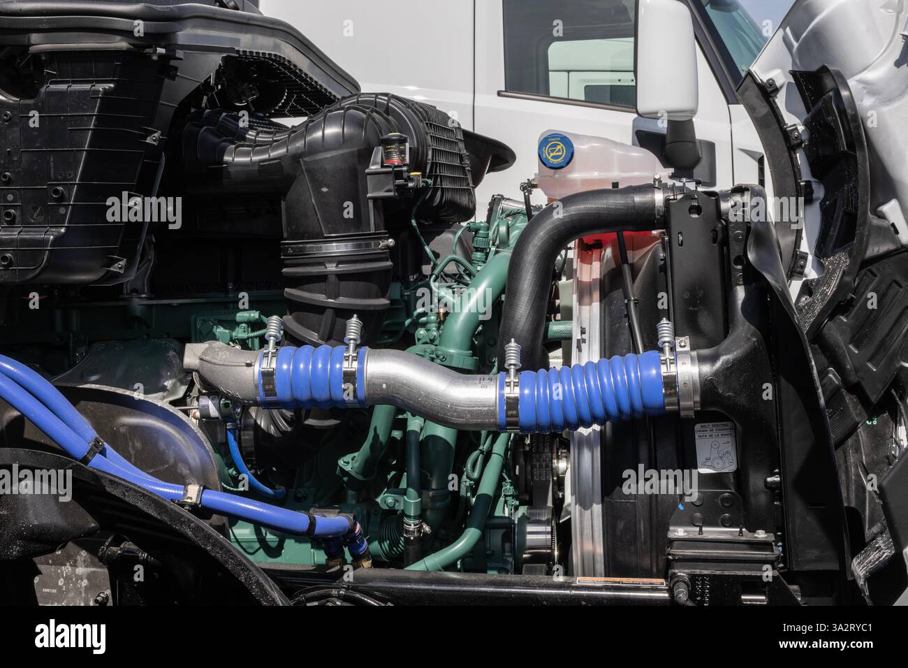 Indianapolis - March 12, 2025: Volvo Trucks VNL860 Big Rig 455HP Volvo ...