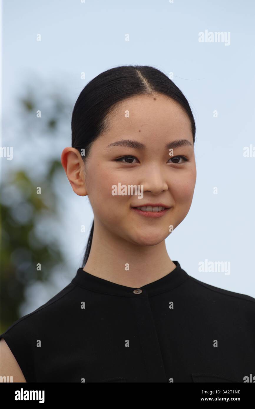 Arisa Nakano at the "Perfect Days" photocall at the 76th Annual Cannes Film Festival, in France ...