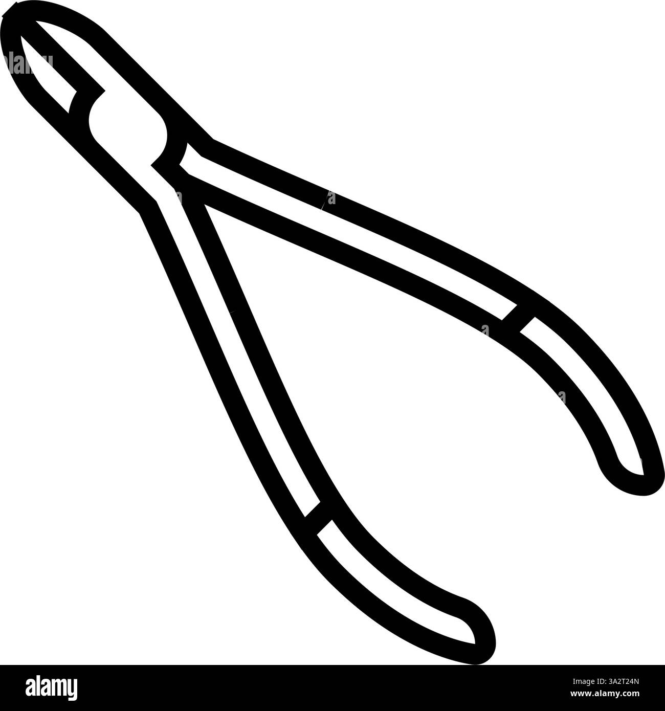 orthodontic pliers orthodontist line icon vector illustration Stock Vector Image & Art - Alamy