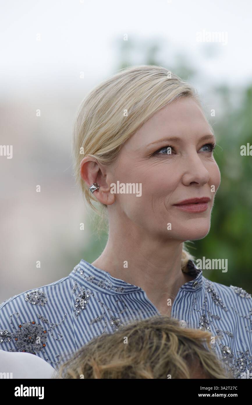 Cate Blanchett and Aswan Reid attend the "The New Boy" photocall during ...