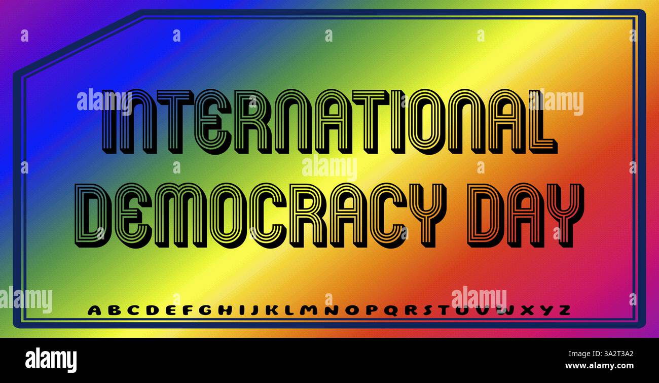 roject font, technical draw style alphabet. Geometrical typography ...