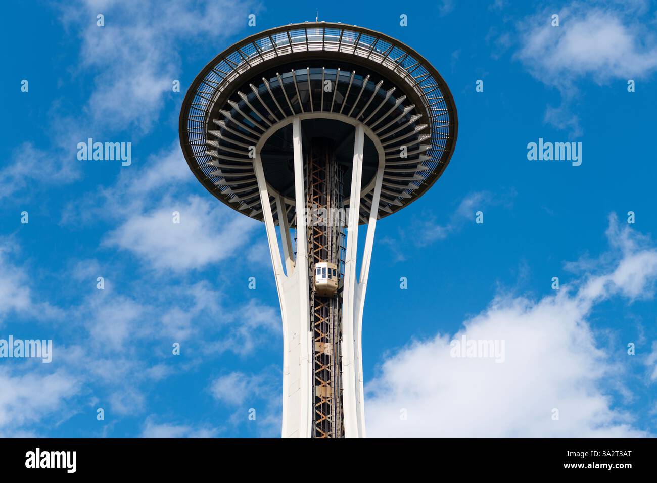 Seattle, Washington, USA - July 26, 2024: Seattle landmark. Space ...