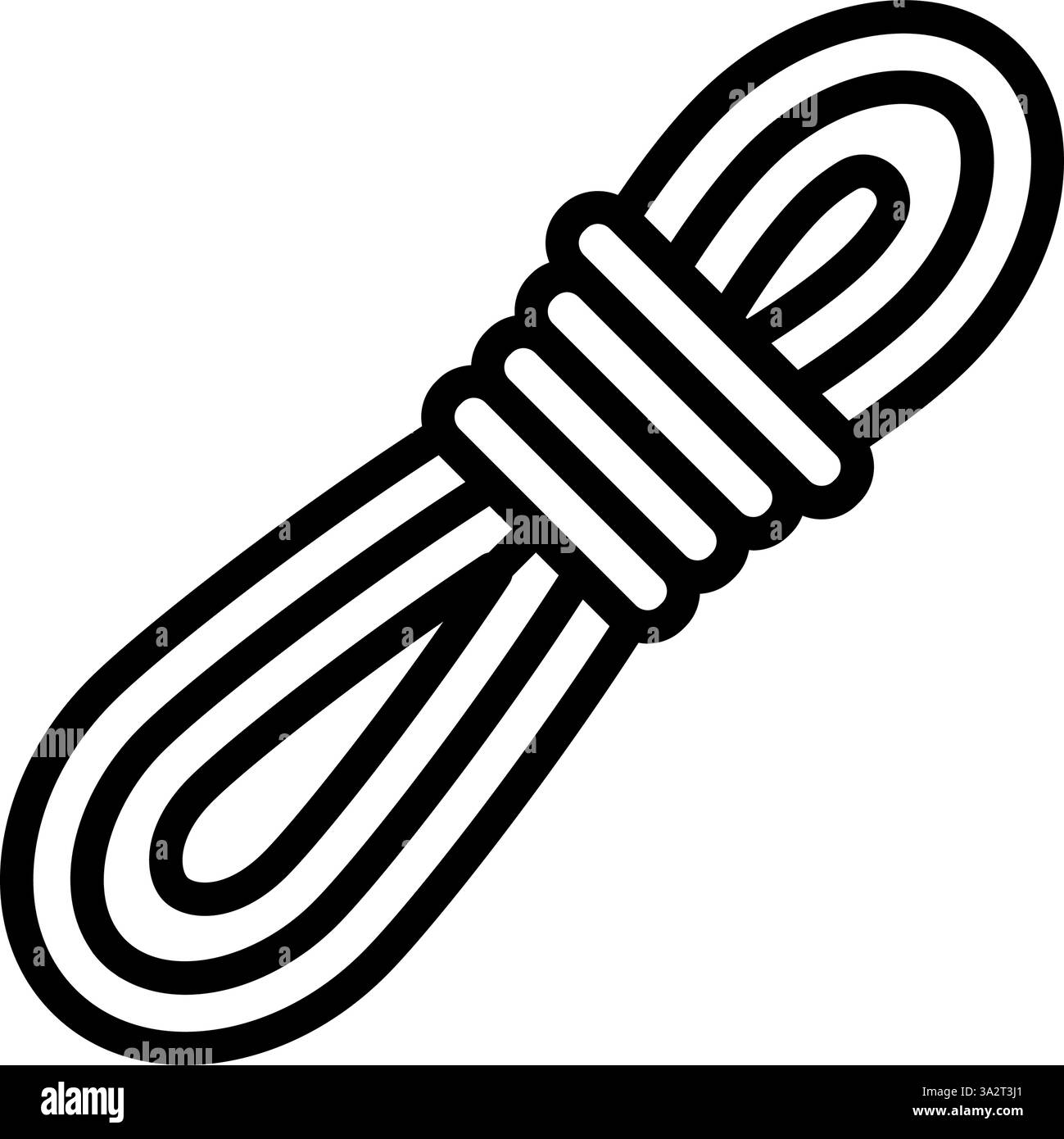 rescue rope water trip tourism line icon vector illustration Stock ...