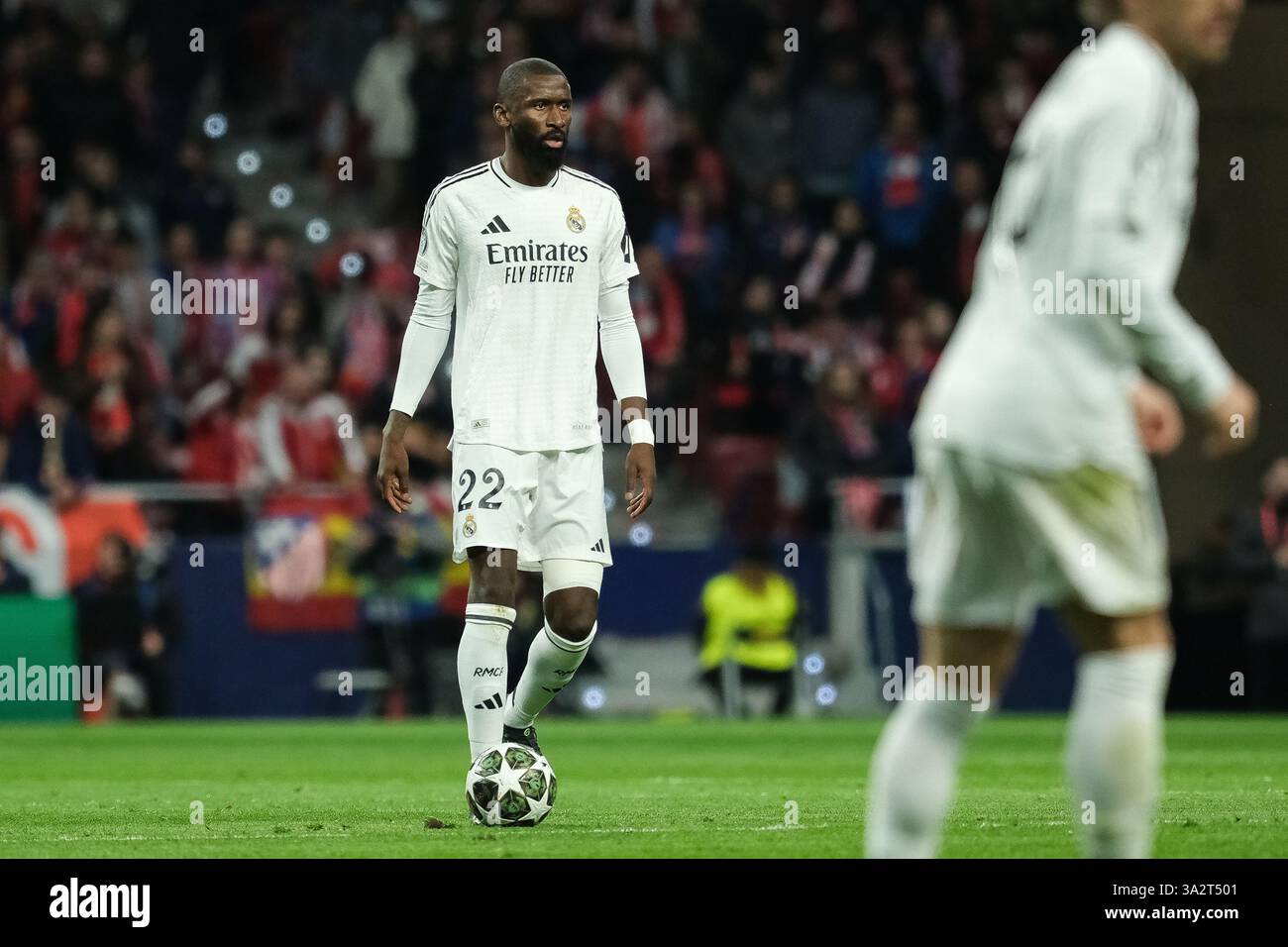 Antonio Rudiger of Real Madrid during the UEFA Champions League match ...