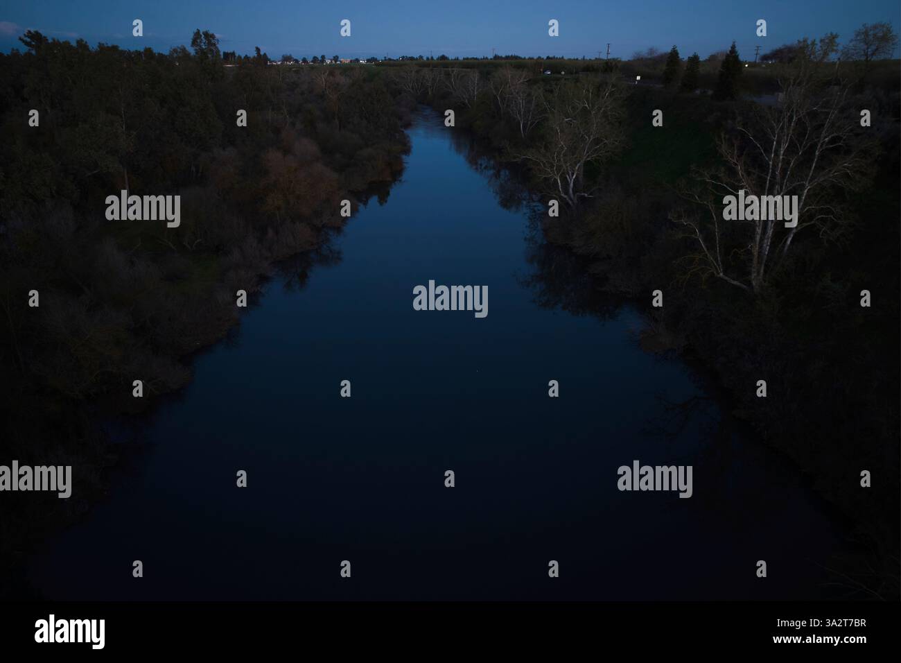 The San Joaquin River flows through Fresno, Calif., Friday, March 7 ...