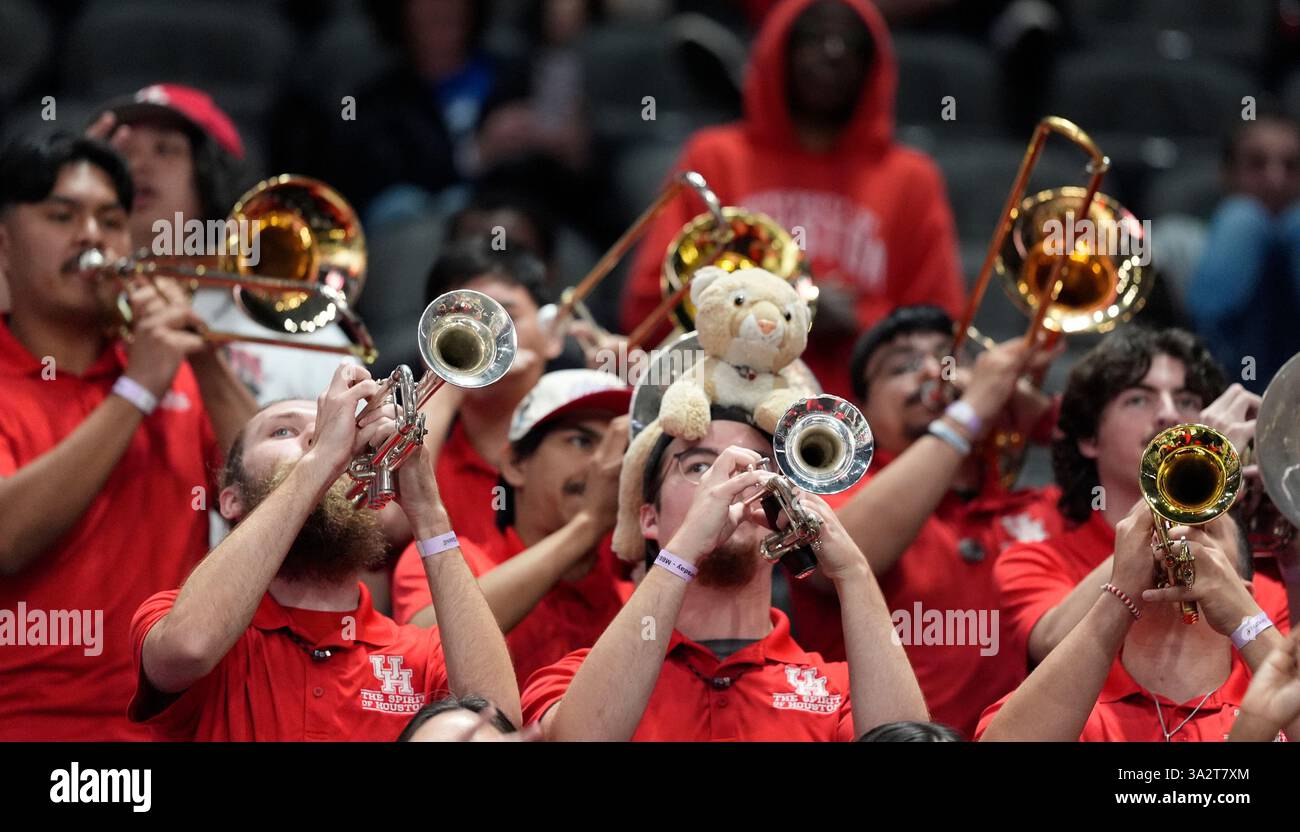MAR 13 2025: University of Houston pep band brings energy against ...