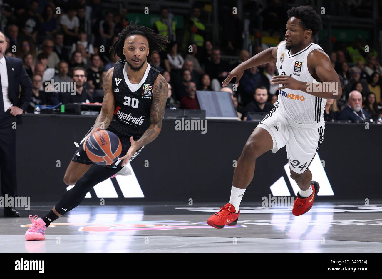 Matt Morgan (Virtus Bologna) during the basketball Turkish Airlines ...