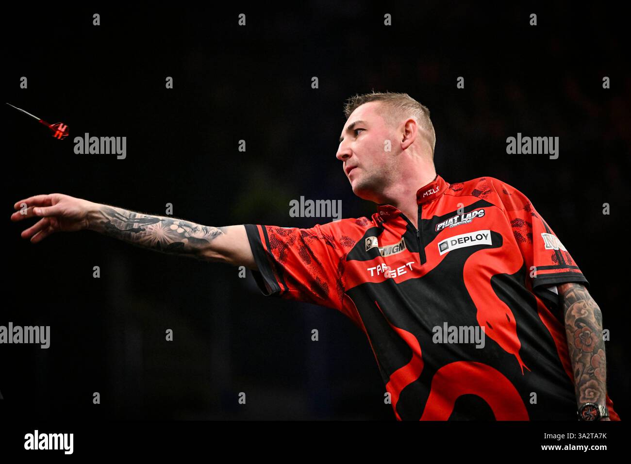 Motorpoint Arena, Nottingham, UK. 13th Mar, 2025. 2025 PDC Premier League Darts Nottingham Night ...