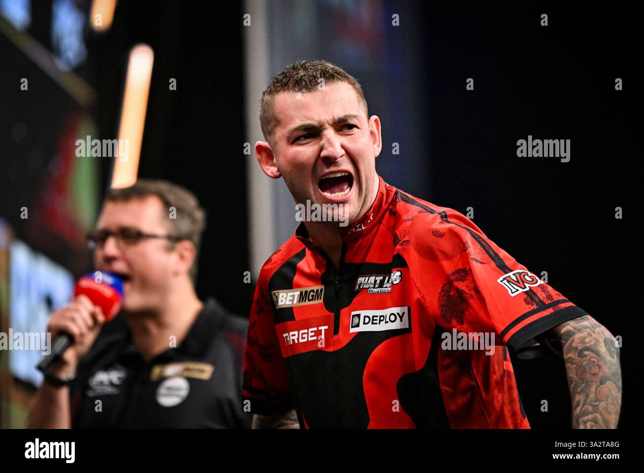Motorpoint Arena, Nottingham, UK. 13th Mar, 2025. 2025 PDC Premier ...