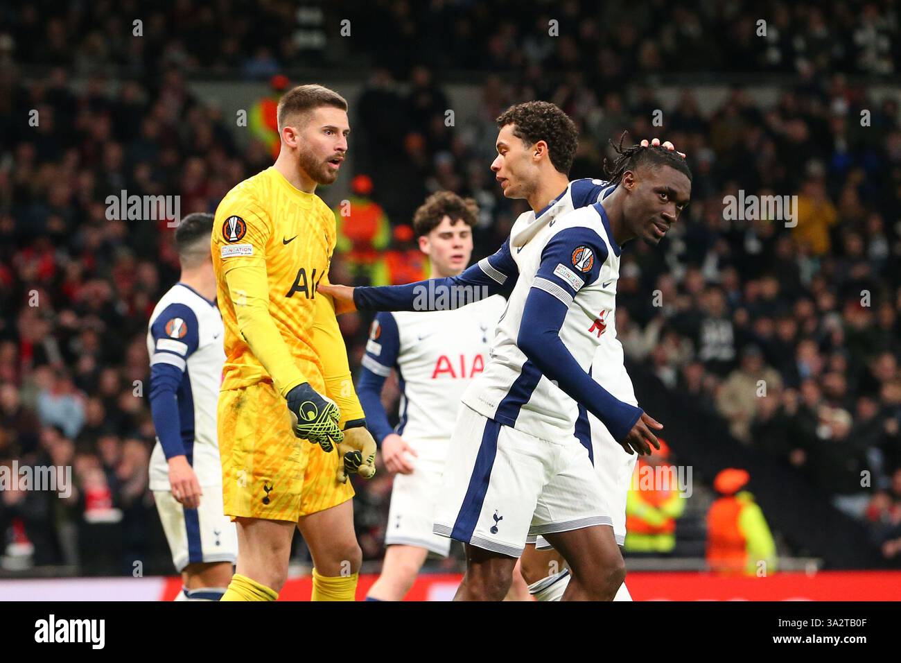 Tottenham Hotspur Stadium, London, UK. 13th Mar, 2025. UEFA Europa ...