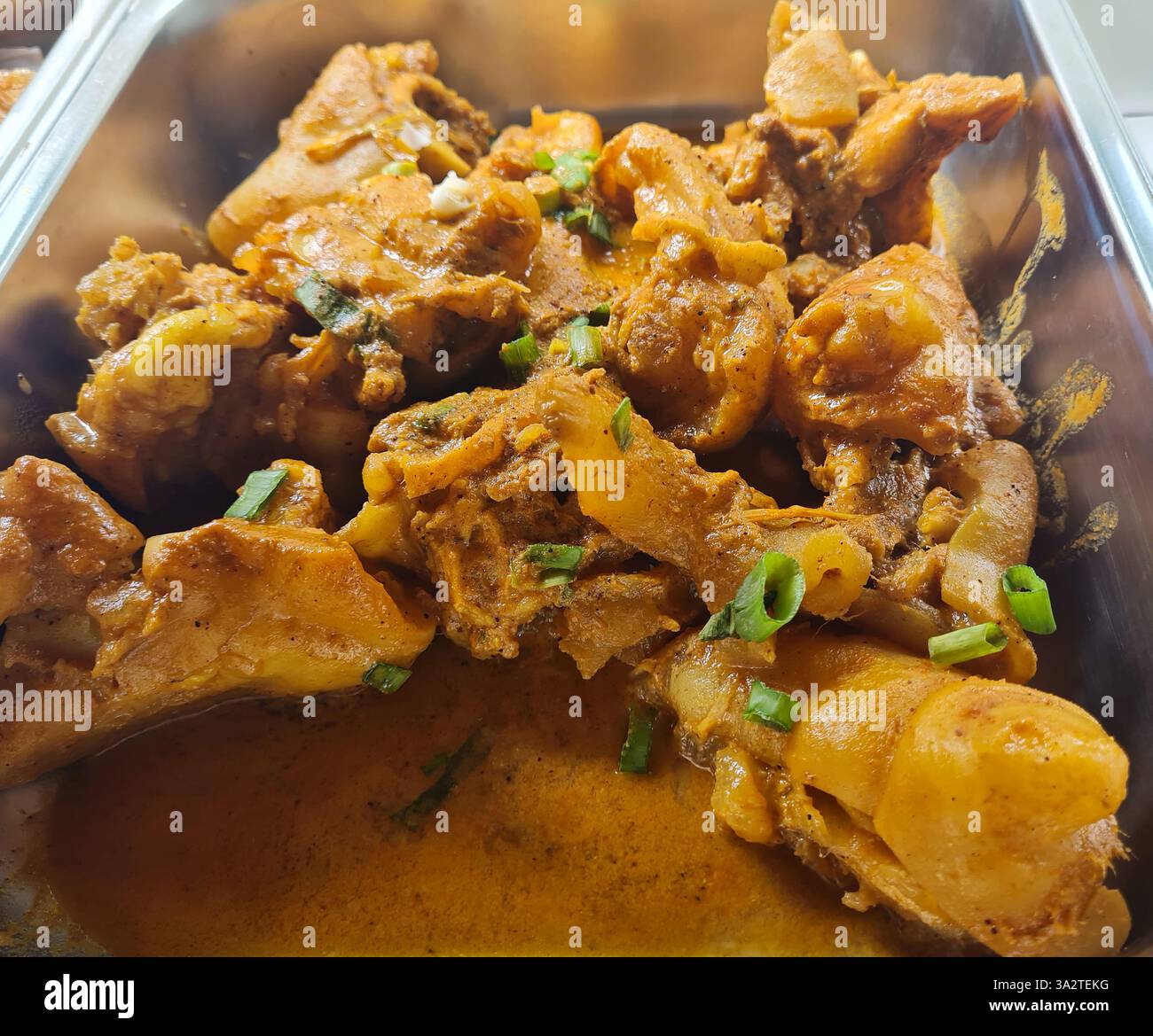 Gulai Tunjang Padang, an Indonesian West Sumatran dish made from Kikil ...