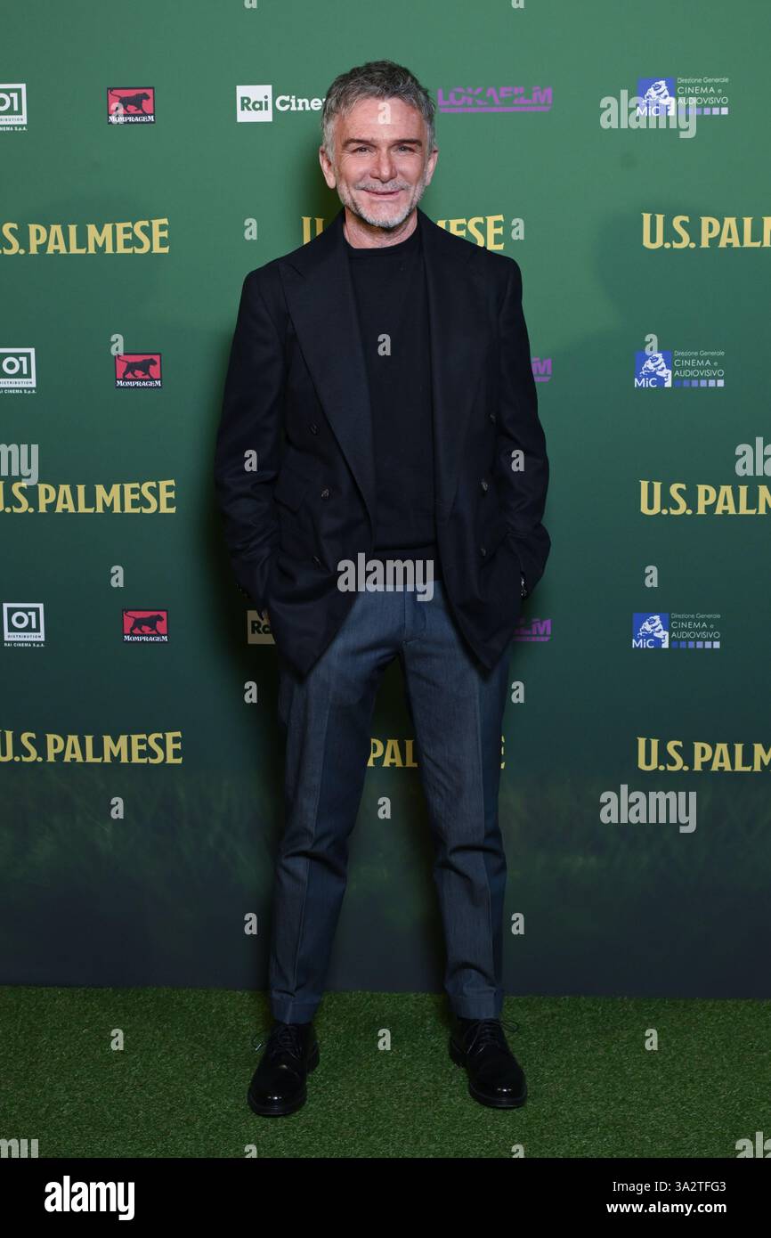 Milan, Italy. 13th Mar, 2025. Milan, US Palmese Film Preview. Cinema ...