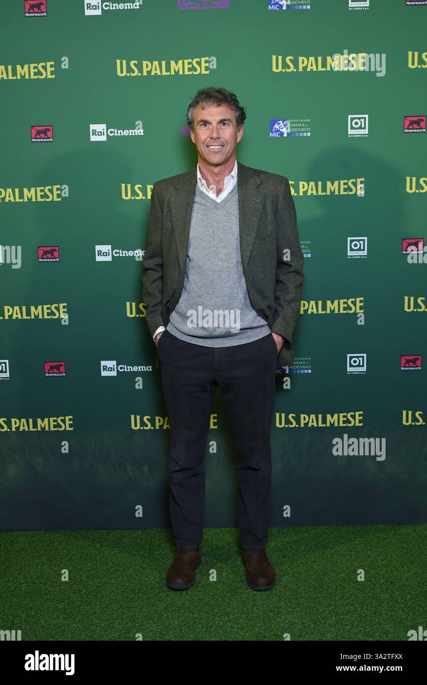 Milan, Italy. 13th Mar, 2025. Milan, US Palmese Film Preview. Cinema ...