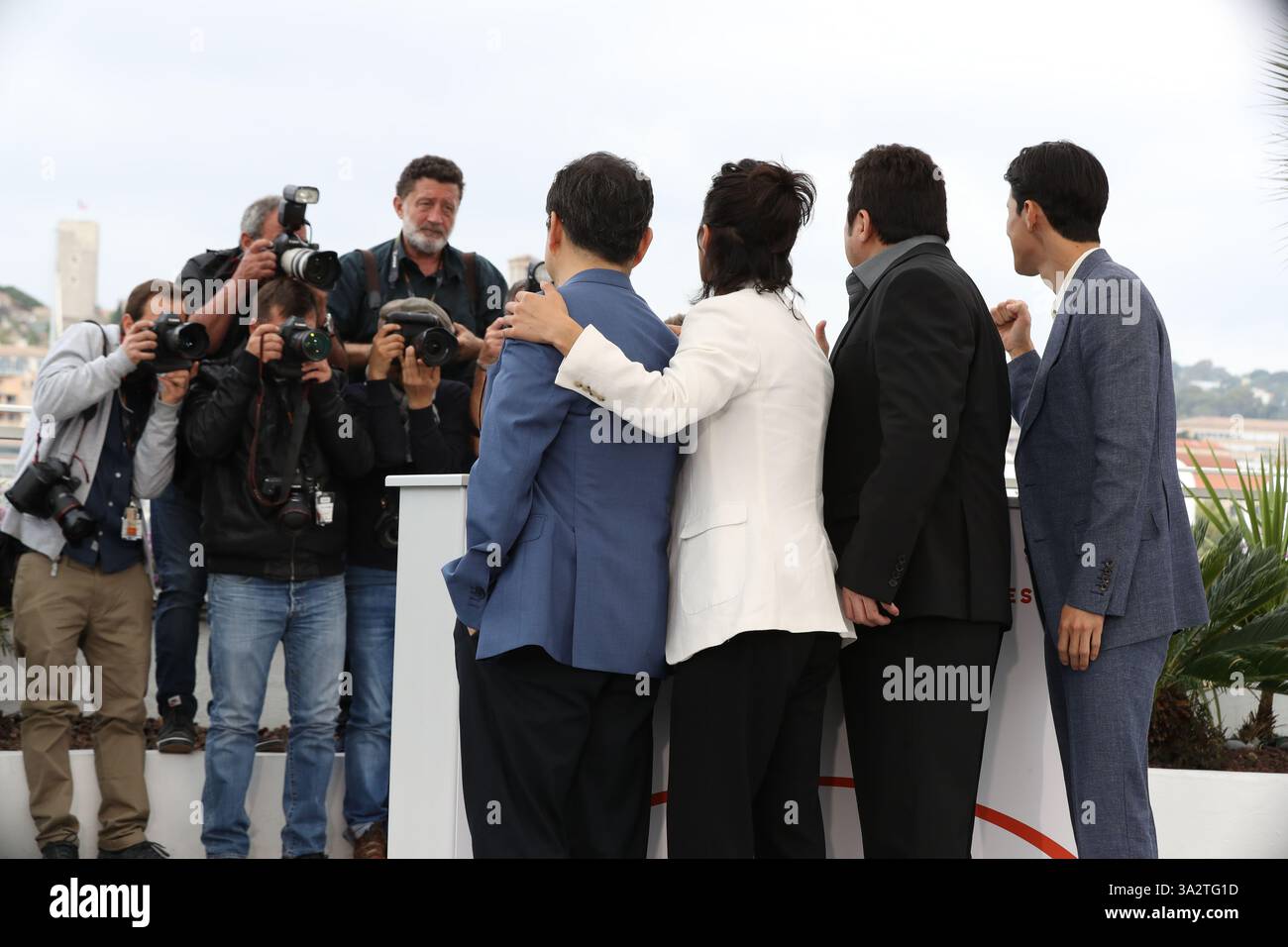 South Korean director Lee Won-tae, South Korean singer and actor Kim ...