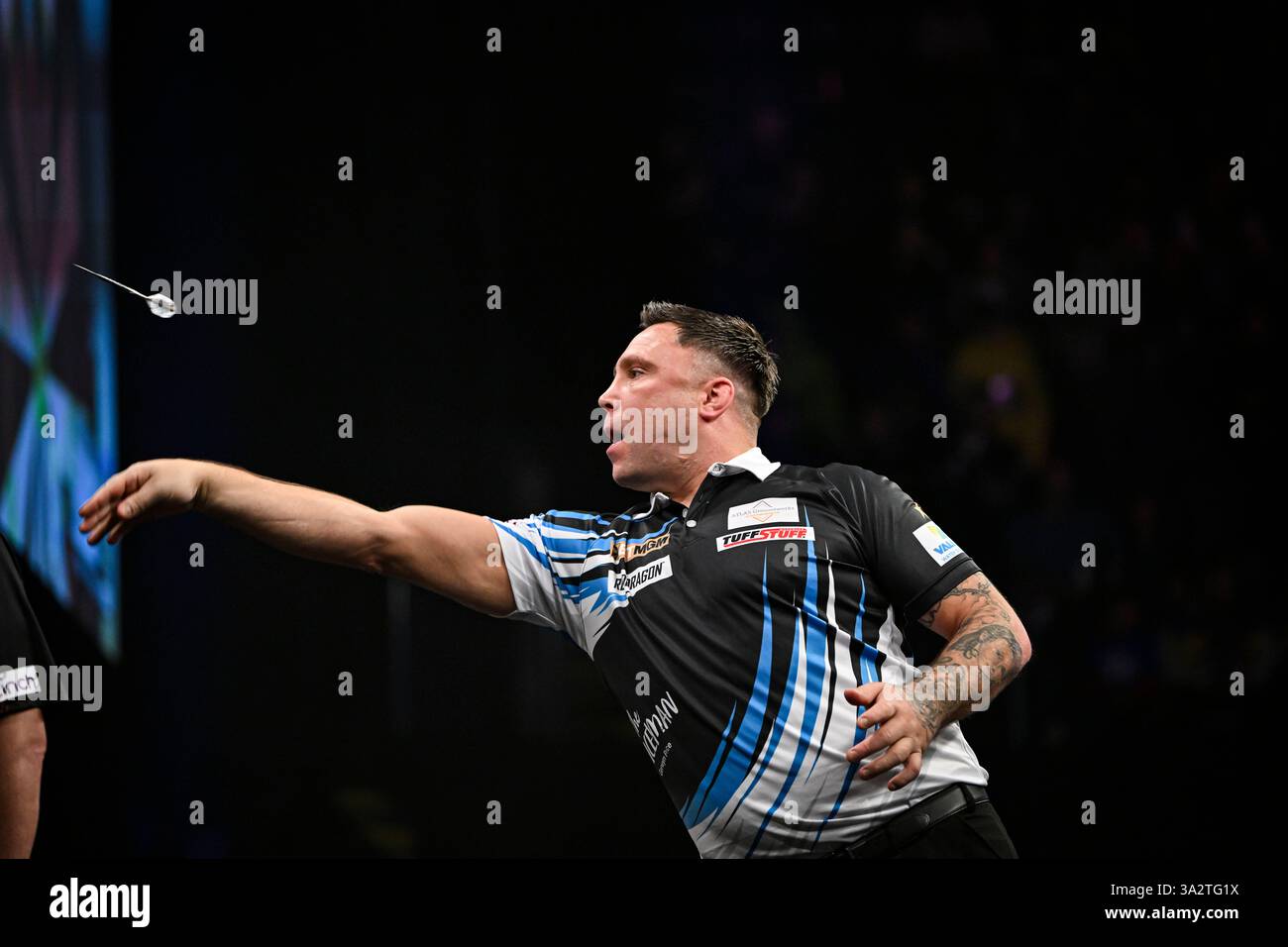 Motorpoint Arena, Nottingham, UK. 13th Mar, 2025. 2025 PDC Premier League Darts Nottingham Night ...