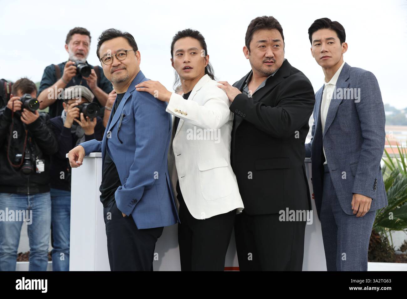 South Korean director Lee Won-tae, South Korean singer and actor Kim ...