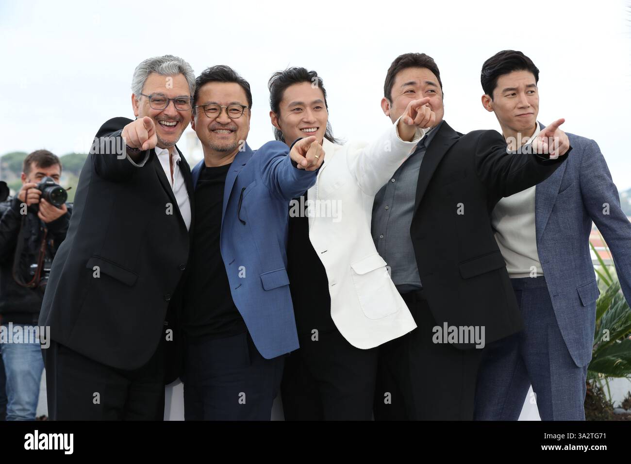 South Korean director Lee Won-tae, South Korean singer and actor Kim ...