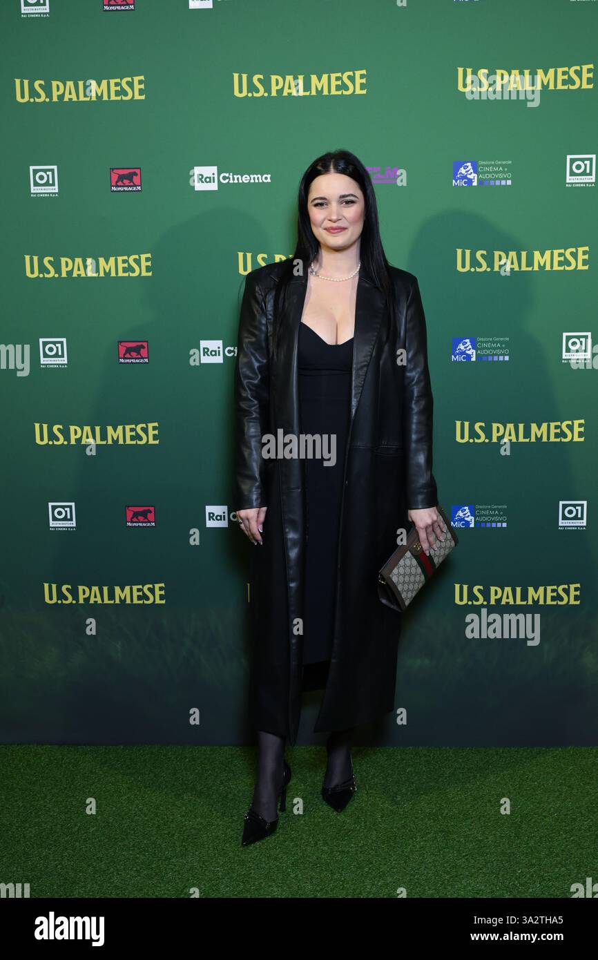 Milan, Italy. 13th Mar, 2025. Milan, US Palmese Film Preview. Cinema ...