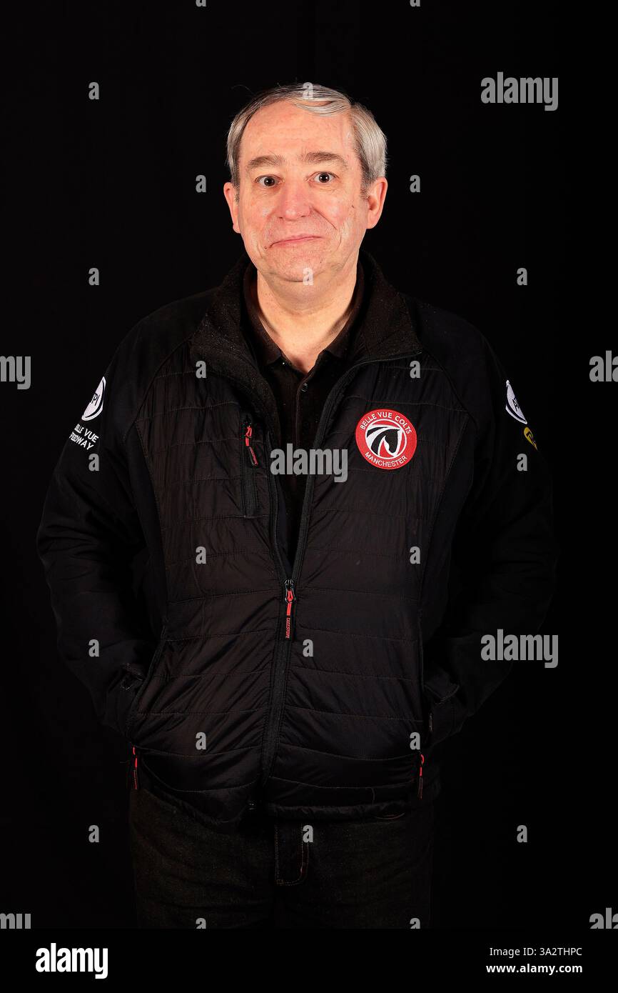 Belle Vue Aces Press Day 2025 - Graham Goodwin. during the Belle Vue ...