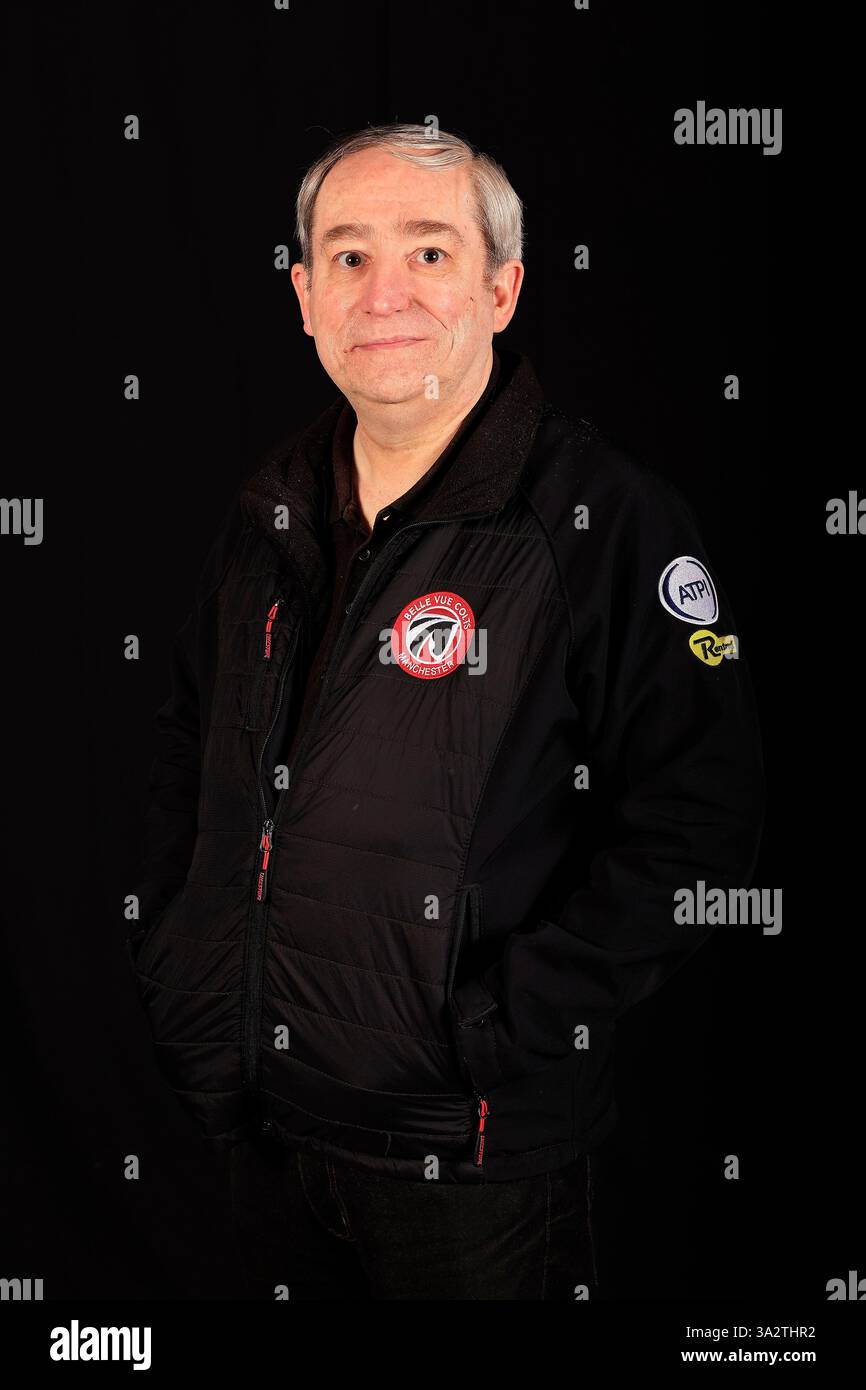 Belle Vue Aces Press Day 2025 - Graham Goodwin. during the Belle Vue ...
