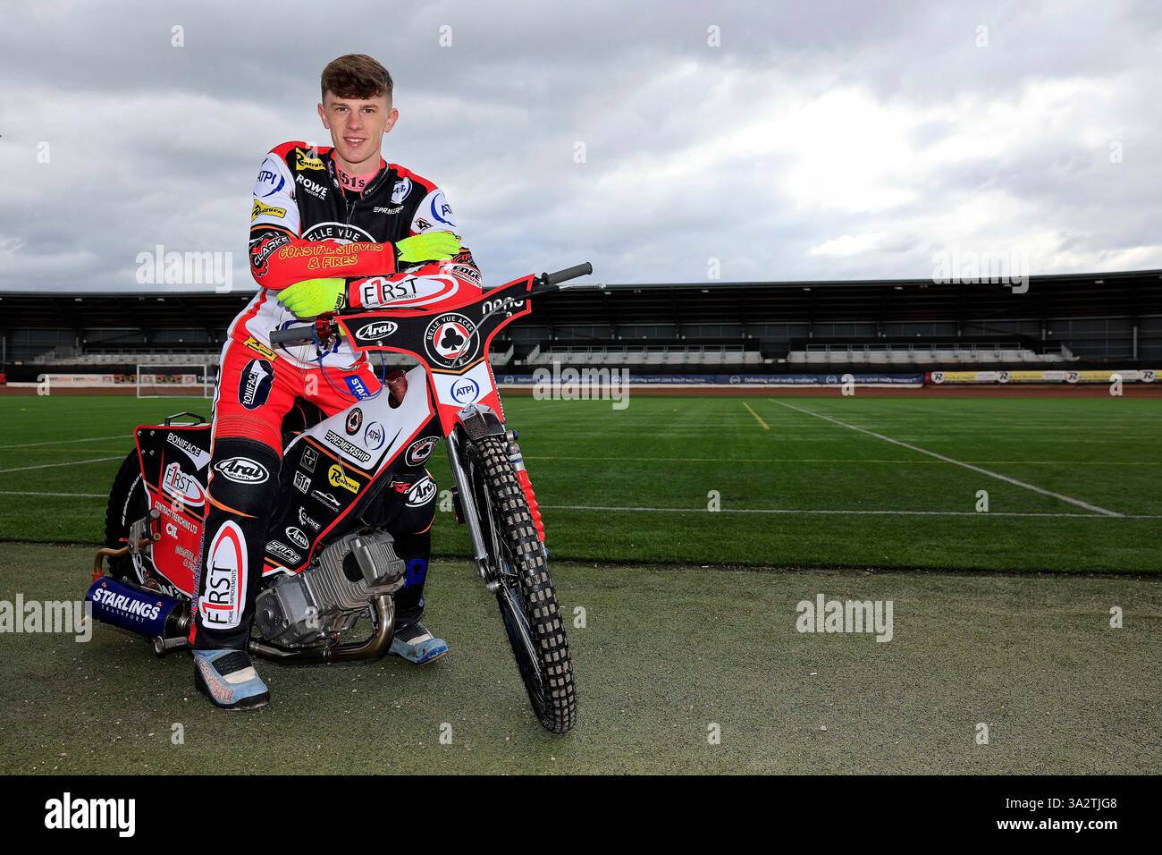 Belle Vue Aces Press Day 2025 - Jake Mulford. during the Belle Vue Aces ...