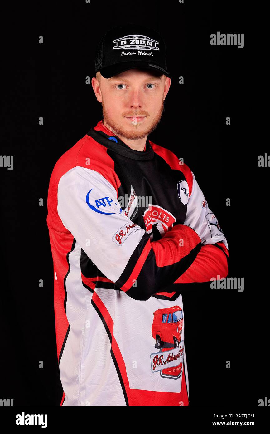 Belle Vue Aces Press Day 2025 - Jack Shimelt. during the Belle Vue Aces ...