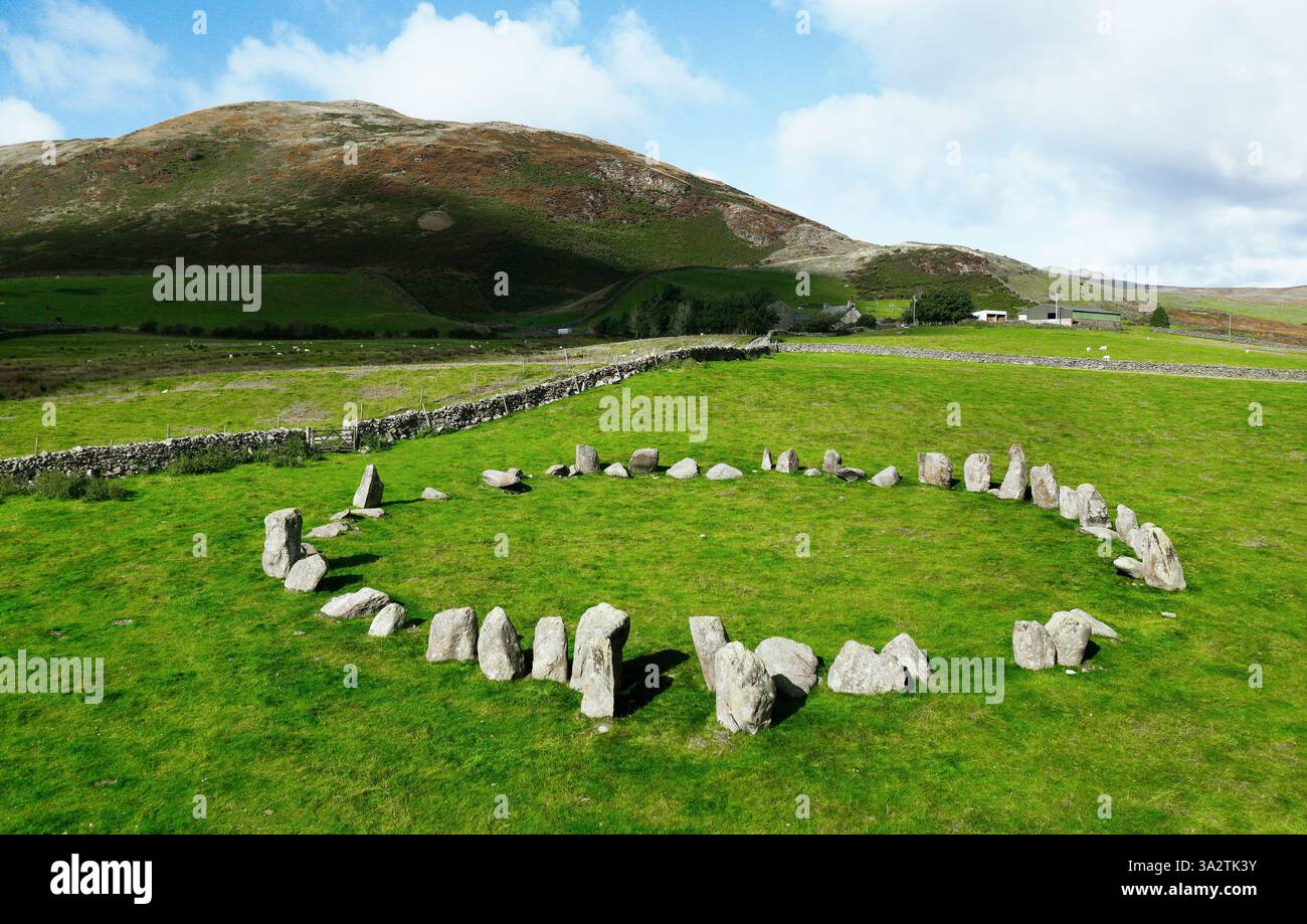 Swinside prehistoric Neolithic stone circle aka Sunkenkirk. Near ...