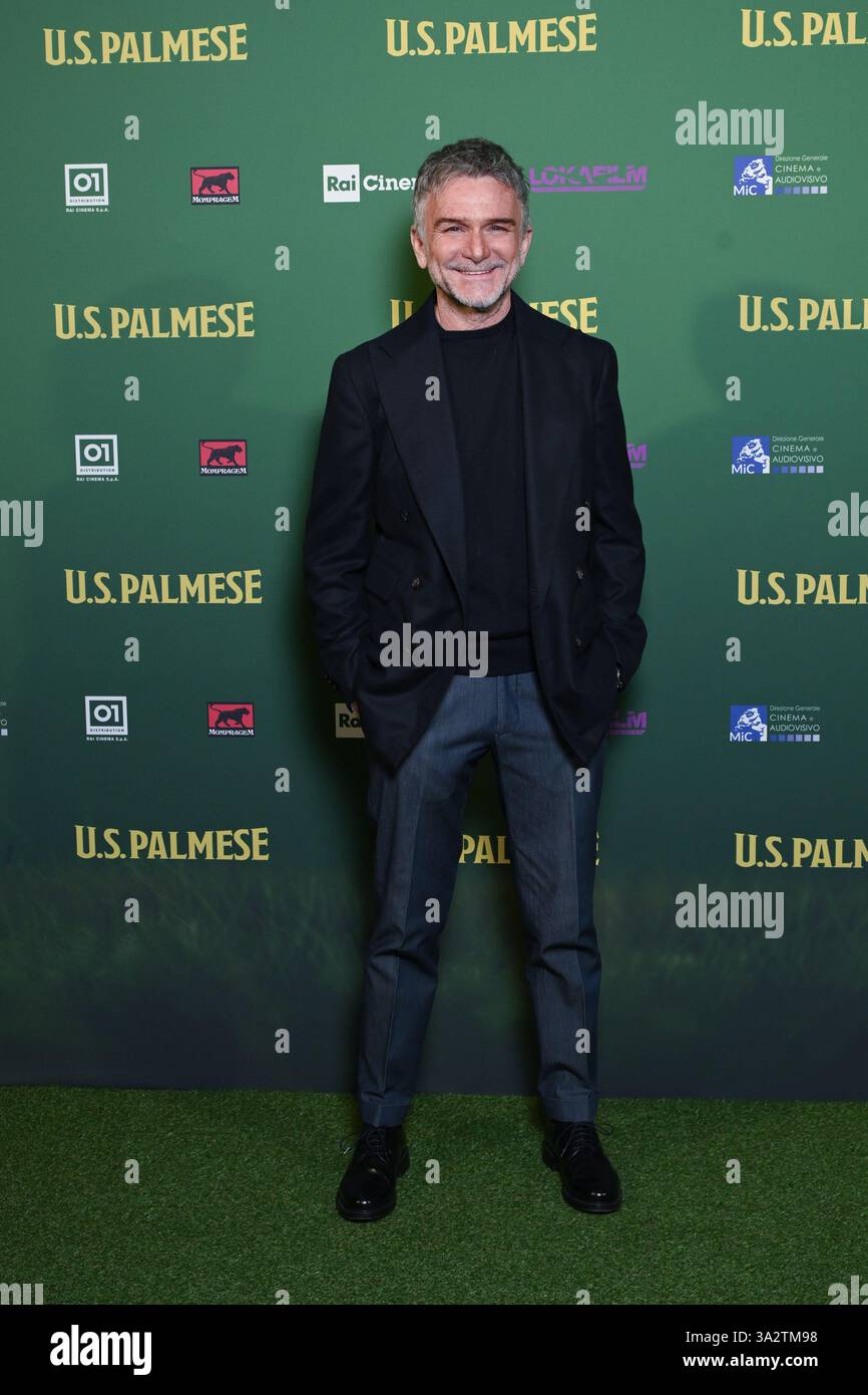 Milan, Italy. 13th Mar, 2025. Milan, US Palmese Film Preview. Cinema ...