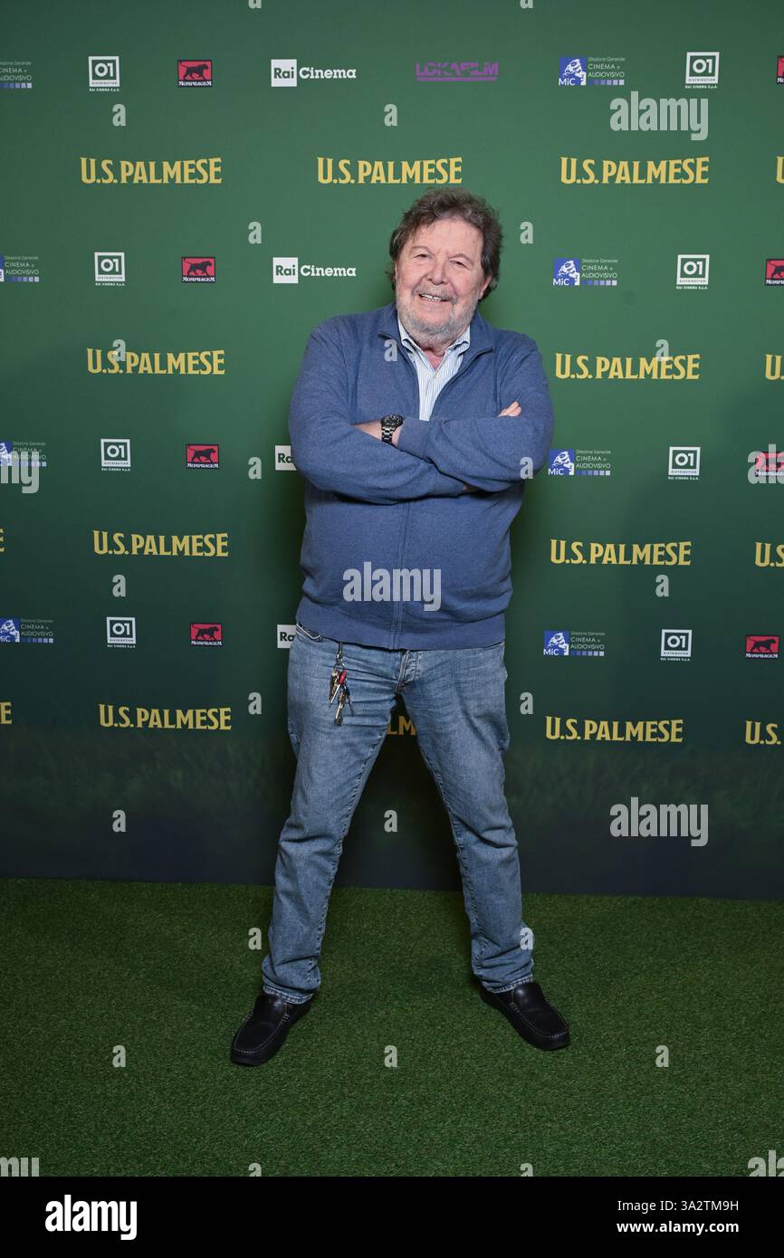 Milan, US Palmese Film Preview. Cinema Colosseo. In the photo Mario ...