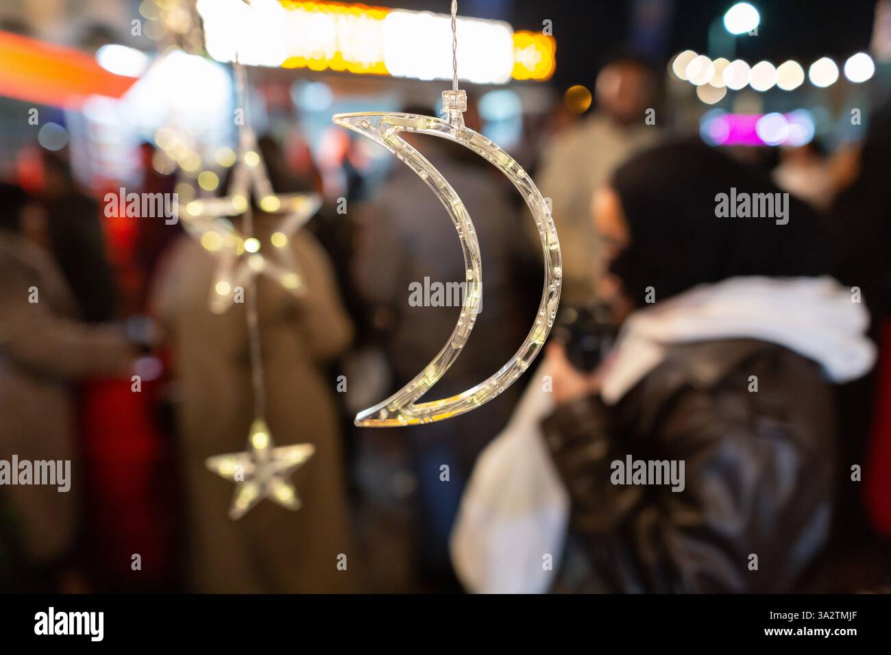 Birmingham, UK. 13th Mar, 2025. 'Ramadan Streets' - Britain's first ...