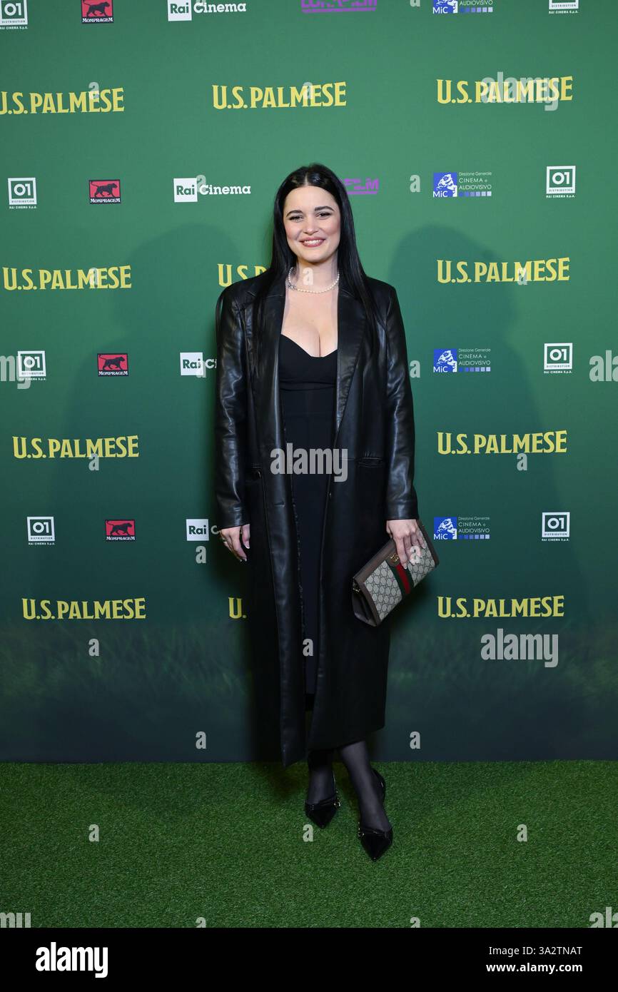 Milan, Italy. 13th Mar, 2025. Milan, US Palmese Film Preview. Cinema ...