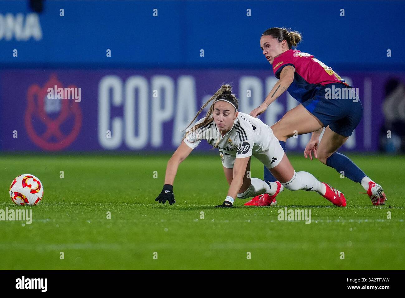 Barcelona, Spain. 12th Mar, 2025. Maria Mapi Leon of FC Barcelona ...