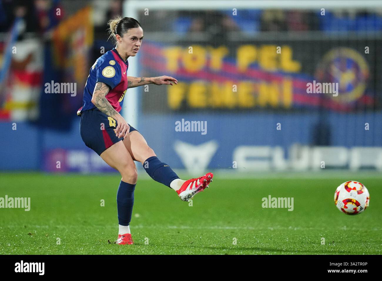 Barcelona, Spain. 12th Mar, 2025. Maria Mapi Leon of FC Barcelona ...