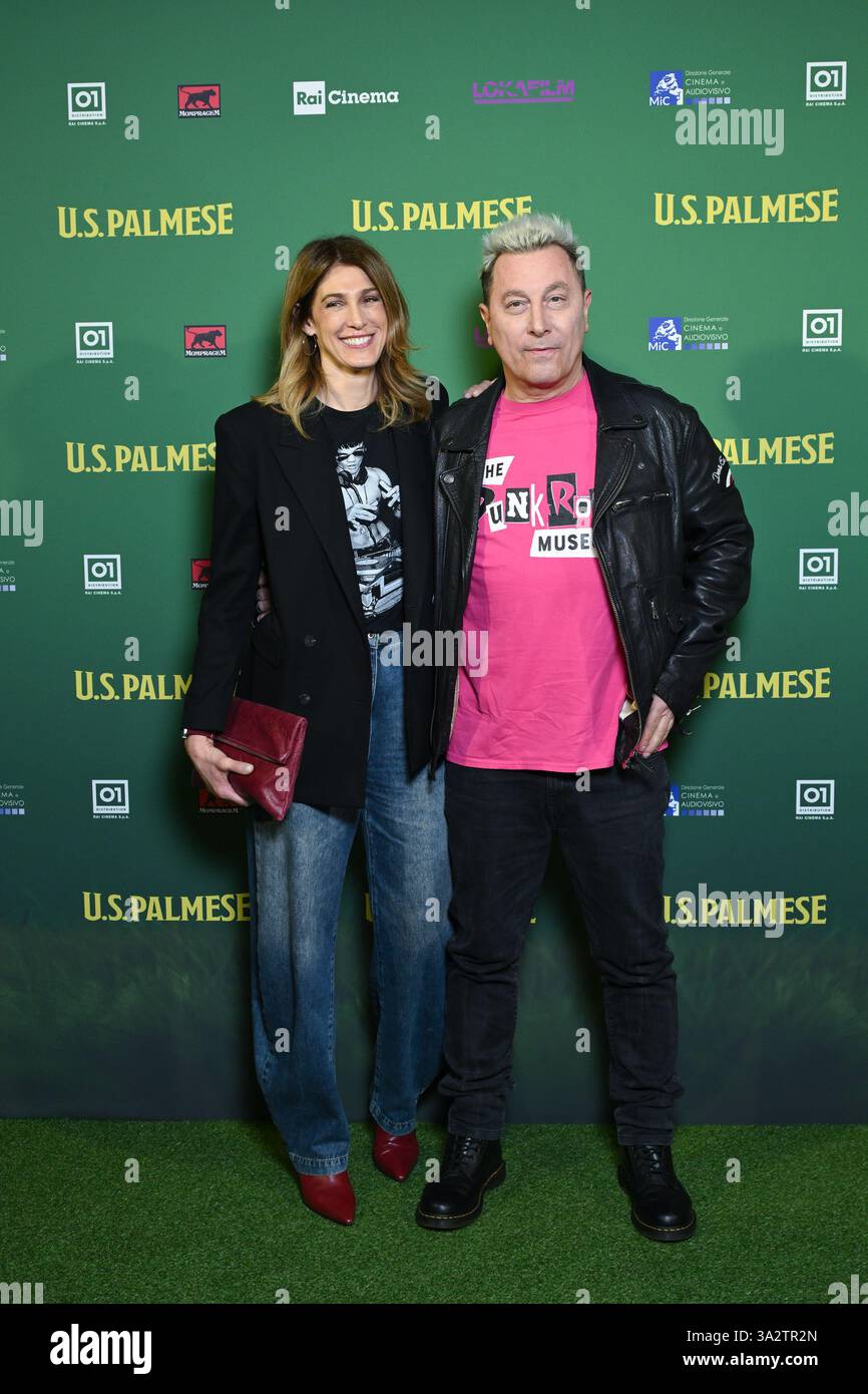 Milan, US Palmese Film Preview. Cinema Colosseo. In the photo Ringo ...