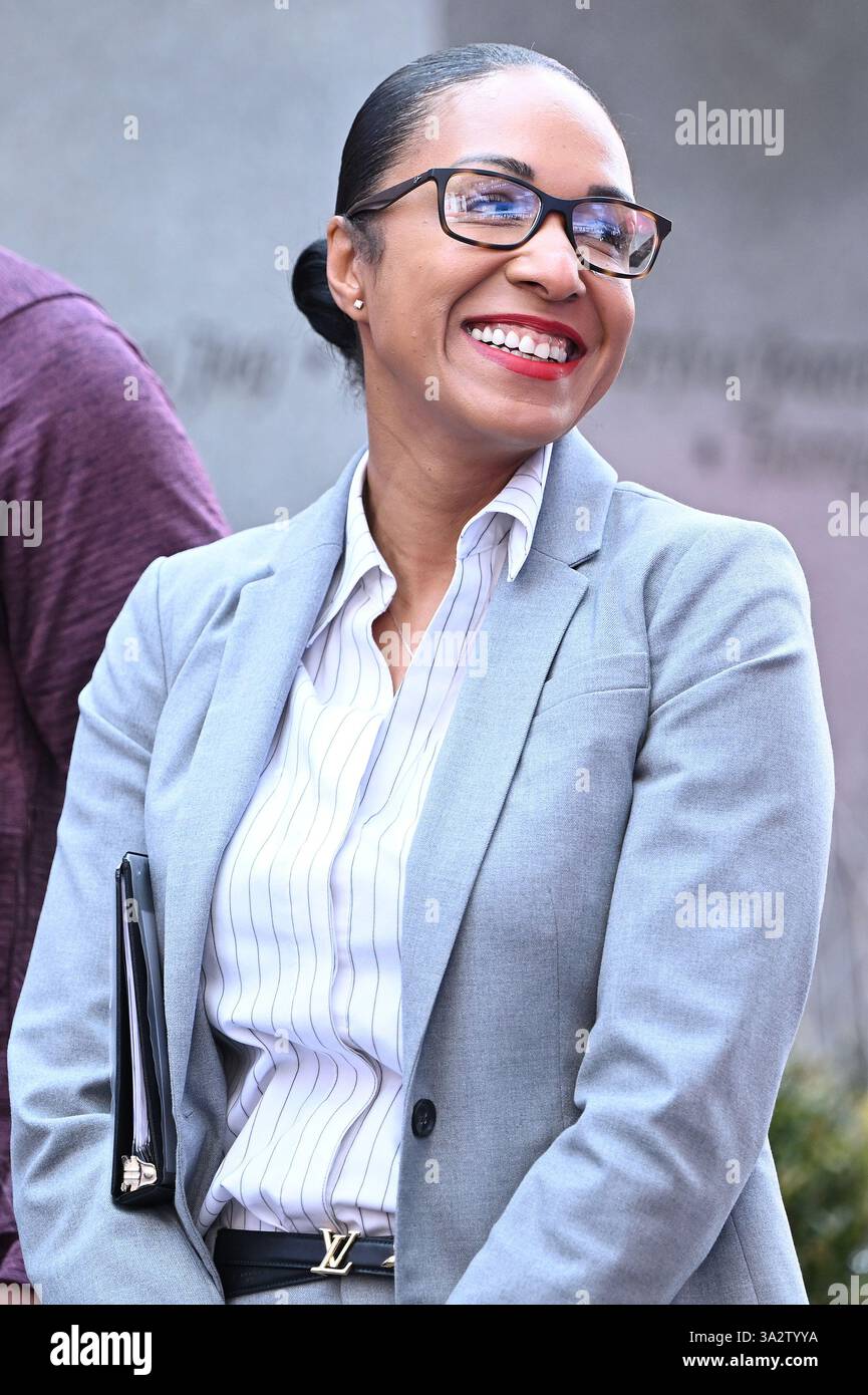 New York, USA. 13th Mar, 2025. Tania Kinsella, First Deputy ...