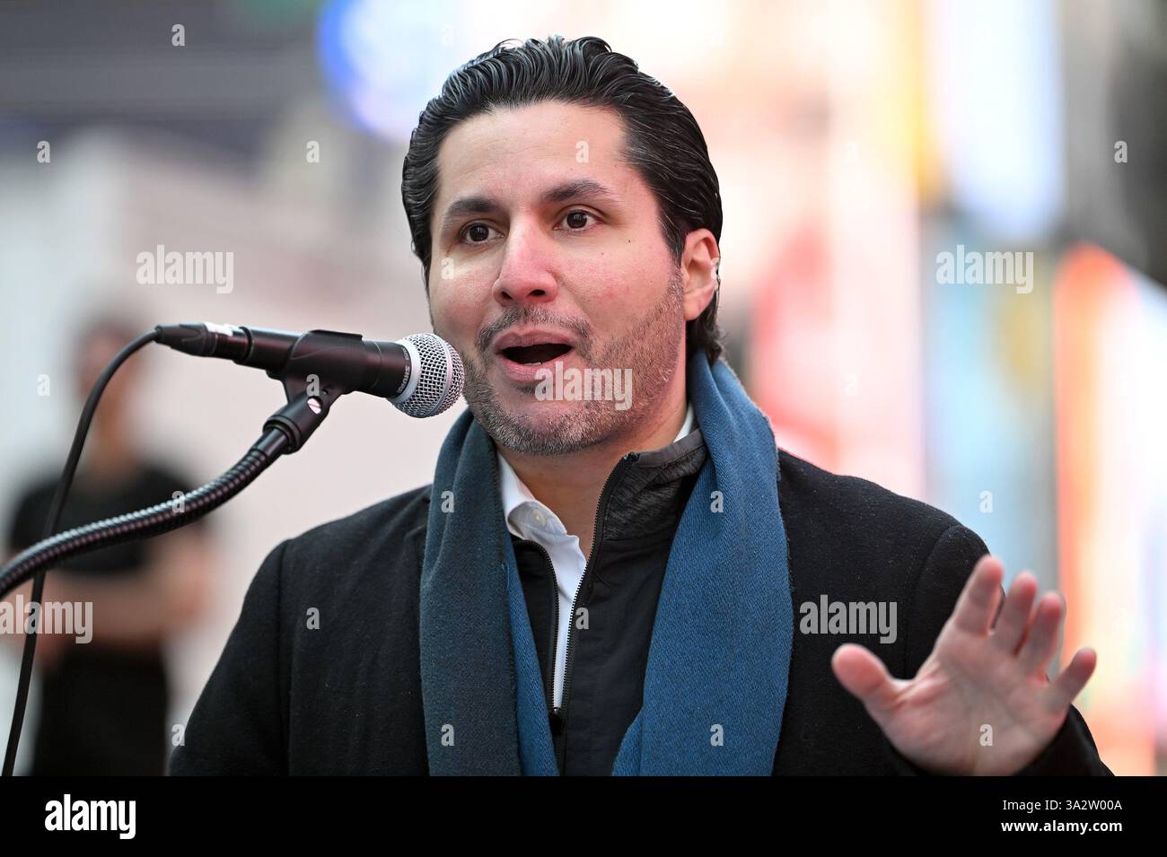 New York, USA. 13th Mar, 2025. Fabien Levy, New York City Deputy Mayor ...